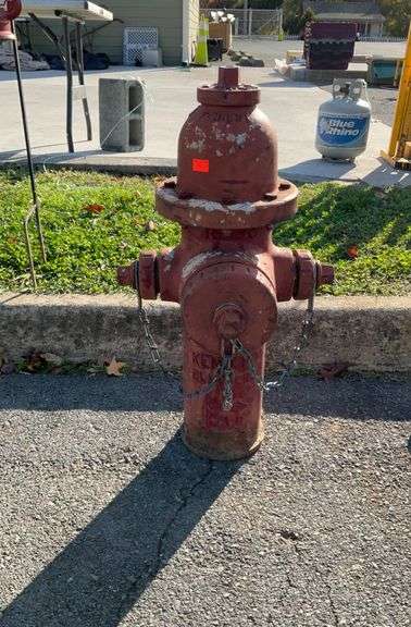 Kennedy Fire Hydrant. Yes here is the real thing, decor along side the ...