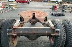 Fifth Wheel Dolly Trailer Mover, Heavy equipment moving type use for ...
