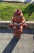 Kennedy Fire Hydrant. Yes here is the real thing, decor along side the ...