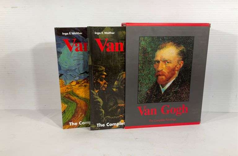 The Complete Paintings of Vincent Van Gogh book set - Hash Auctions