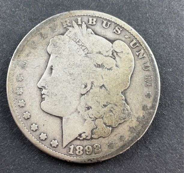 1892-S Morgan Dollar (Key Date) - Hash Auctions