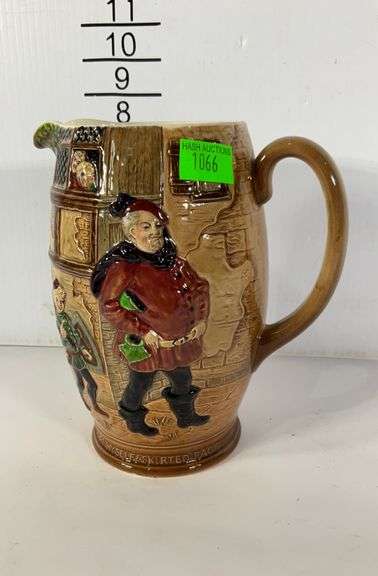 The Merry wives of Windsor English Beswick pitcher - Hash Auctions