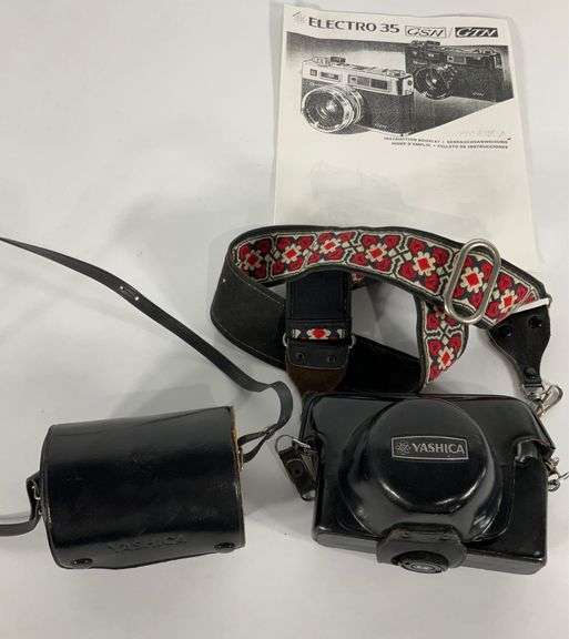 Electro 35 Yashica camera. With extra lens and cases. Instruction ...