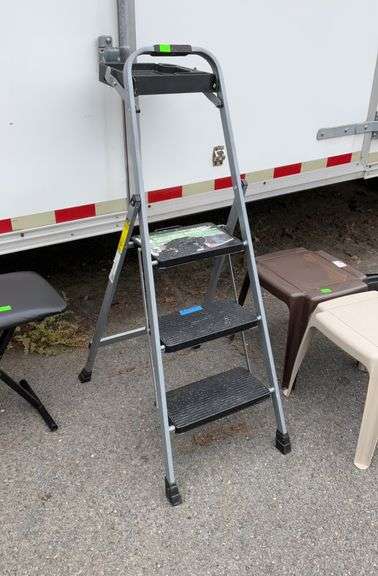 Easy reach, gorilla ladder, three step project ladder - Hash Auctions