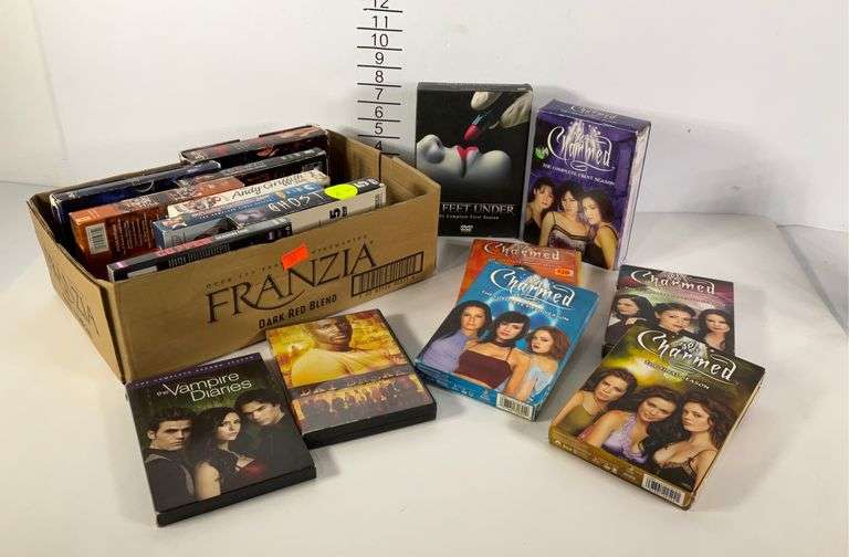 Box sets of various TV series. Charmed and more. - Hash Auctions