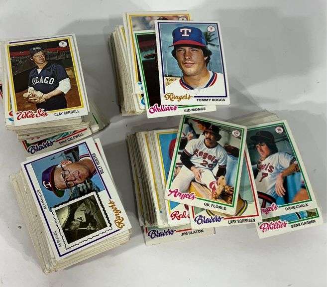 1978 Topps baseball cards. Set starter - Hash Auctions