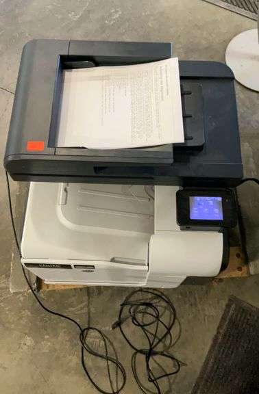 HP Laser Jet Pro 500 color MFP copy/scan/print/ fax printer. Large ...