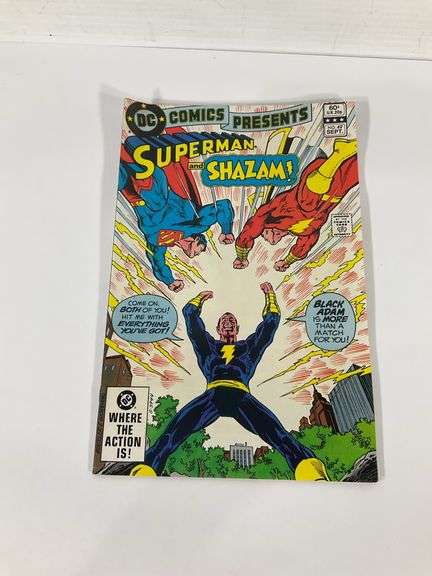 Dc Comics Presents #49, comic book, first appearance of modern Black Adam, musty smell - Hash ...