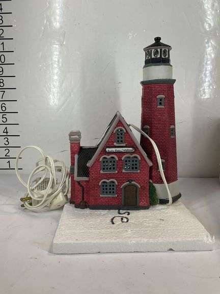 Lemax Rocky Point lighthouse 1997 - Hash Auctions