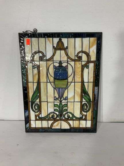 Suncatcher Leaded Acrylic Glass Window pane, 18x24” - Hash Auctions
