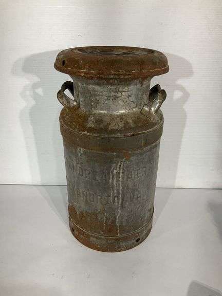 Alexandria Dairy milk jug, 21in tall - Hash Auctions