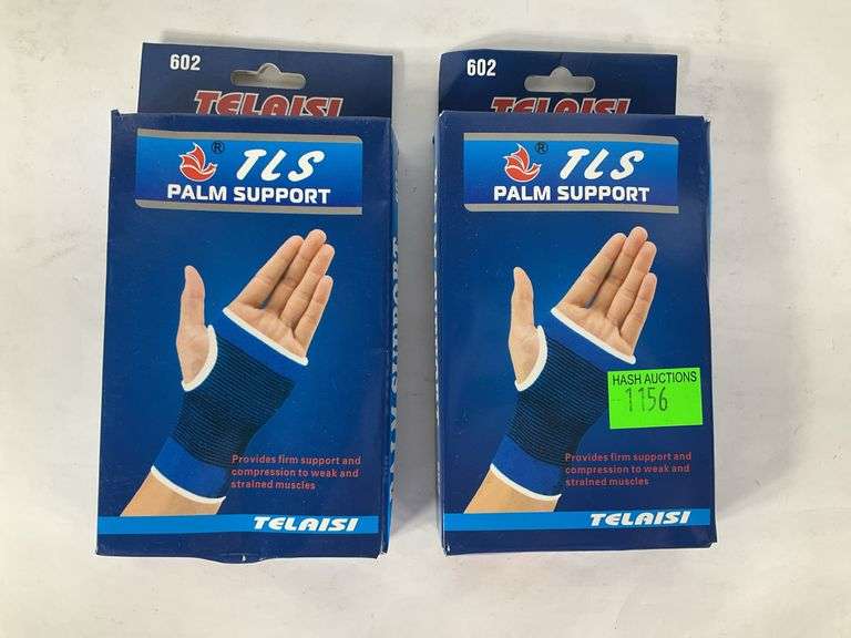Two TLS palm support sleeves. - Hash Auctions
