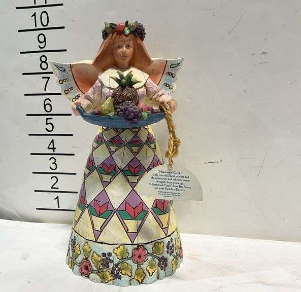 Jim Shore angel of generosity FIGURE - Hash Auctions