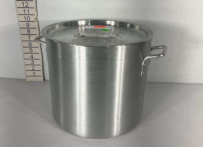 Stock pot, 12”dia x 10.5”deep - Hash Auctions