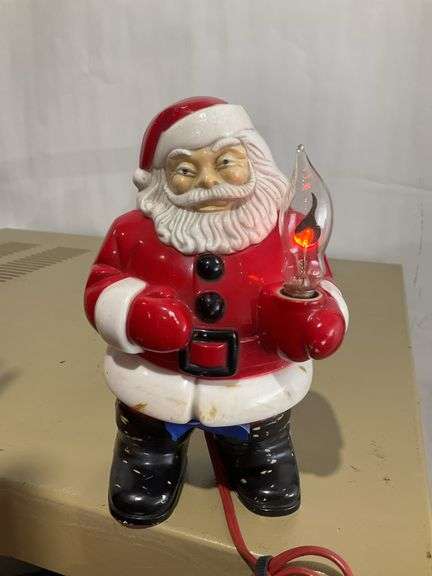 Vintage Santa light. Works. - Hash Auctions