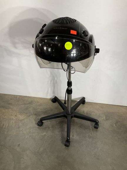 Gold n Hot salon style hair dryer, works, adjustable height - Hash Auctions