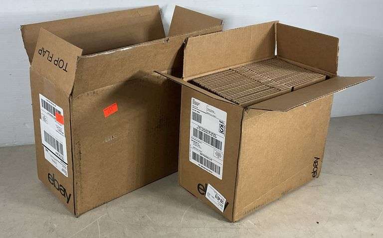 Two cases of Ebay cardboard boxes, 6x 4 3/4 x 4 3/4” and 8x6x4” - Hash ...