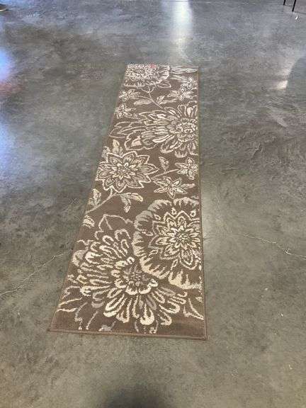 Runner Rug, 23x 89”, used rug. - Hash Auctions