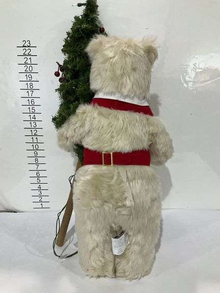 Ditz Christmas tree polar bear. Works. - Hash Auctions