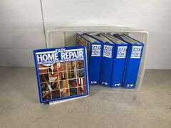Easy Home Repair step-by-step DIY guide books, damaged tote - Hash Auctions