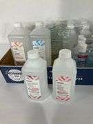 Group of isopropyl and rubbing alcohol, hand sanitizer - Hash Auctions