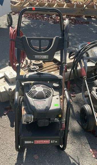 Craftsman pressure washer, 3000 max PSI, 2.7GPM, 8.75HP, 190cc, from ...