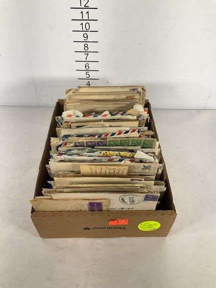 Early postmarked envelopes have stamps attached. 1940’s-1980’s. - Hash ...