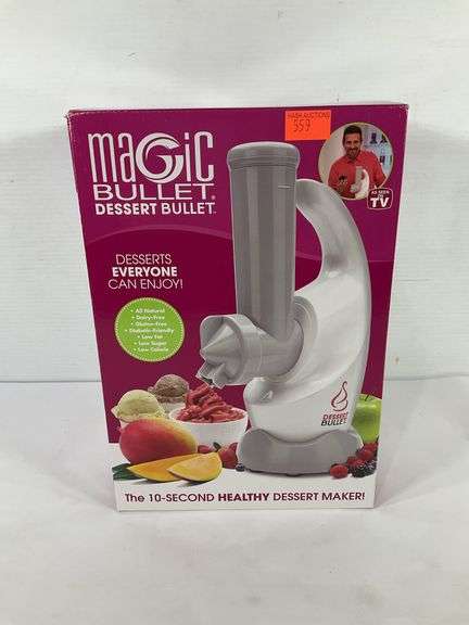 Magic Bullet Dessert Bullet, new in box - Hash Auctions