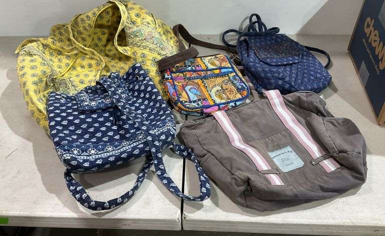 Group of purses, cloth - Hash Auctions