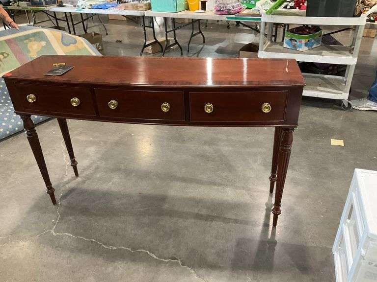 Baker Furniture, Buffet Server, nice Mahogany with inlay top design, 3 ...