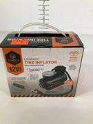 12V tire inflator. New in open box - Hash Auctions
