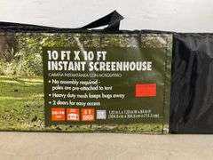 Ozark Trail 10x10’ instant screen house, factory sealed - Hash Auctions