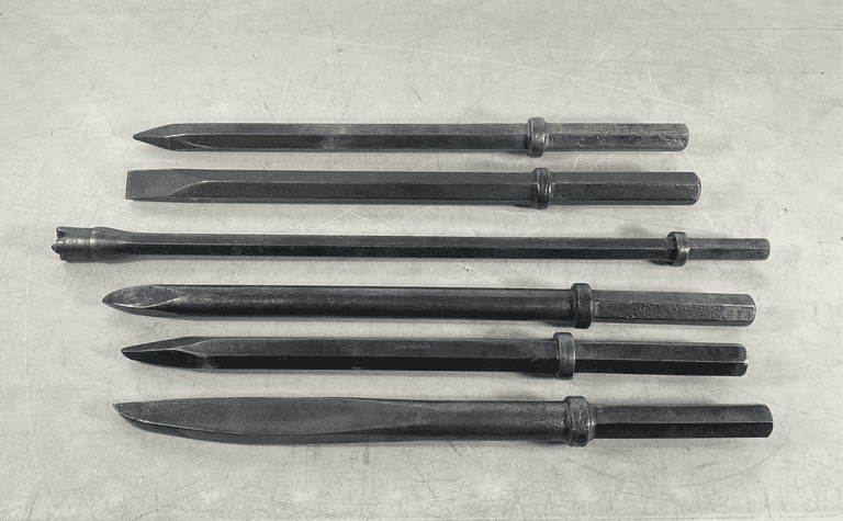 Oversized air hammer chisel bits - Hash Auctions