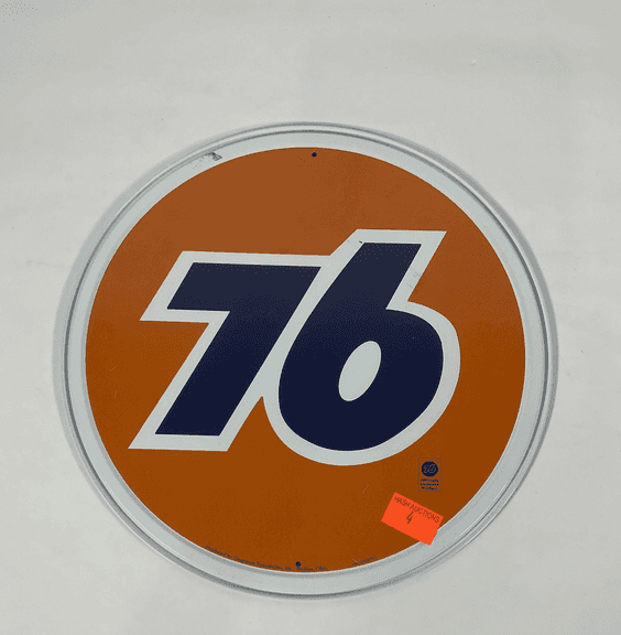 Tin 76 sign - Hash Auctions