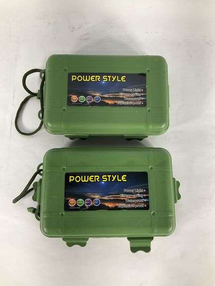 Two Power Style waterproof lights. - Hash Auctions