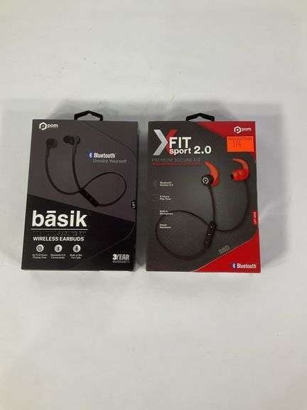 Two sets of wireless earbuds - Hash Auctions