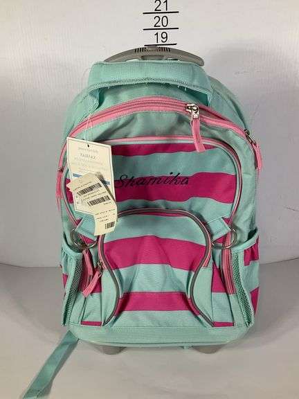 Pottery barn kids rolling backpack. This one is monogramed. Tags ...
