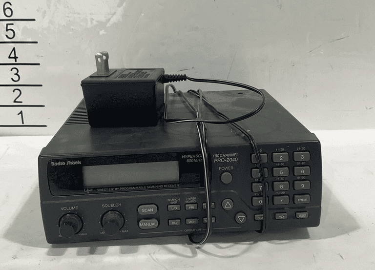 Radio Shack programmable scanning receiver - Hash Auctions