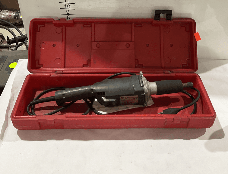 Black and Decker industrial die grinder. In a craftsman carrying box ...