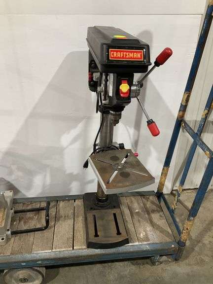 Craftsman 12in drill press, powers on - Hash Auctions