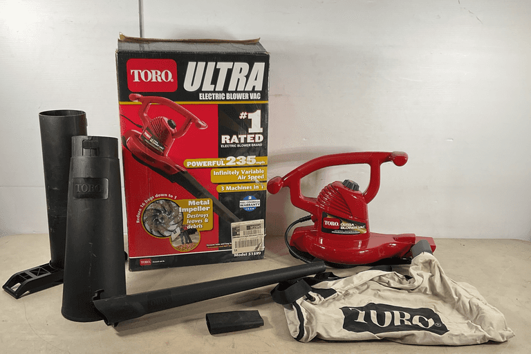 Toro Ultra electric blower vac, works - Hash Auctions