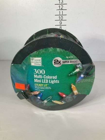 Multi colored mini led string lights. Factory sealed - Hash Auctions
