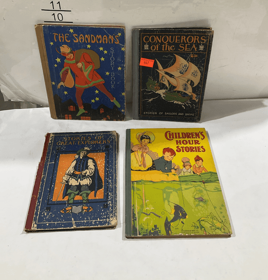Four 1920’s copyright story books. - Hash Auctions