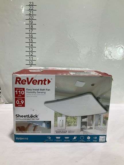 Revent easy install bath fan. - Hash Auctions