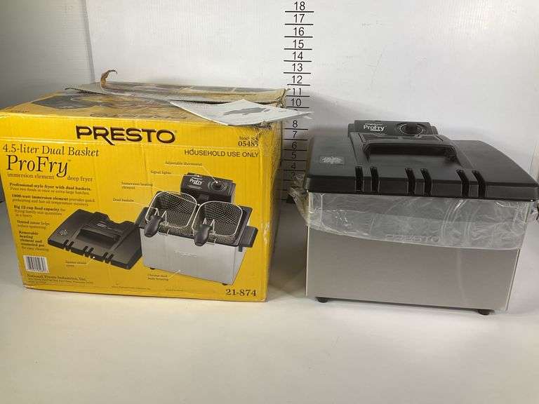 Presto pro fry. New in opened box - Hash Auctions