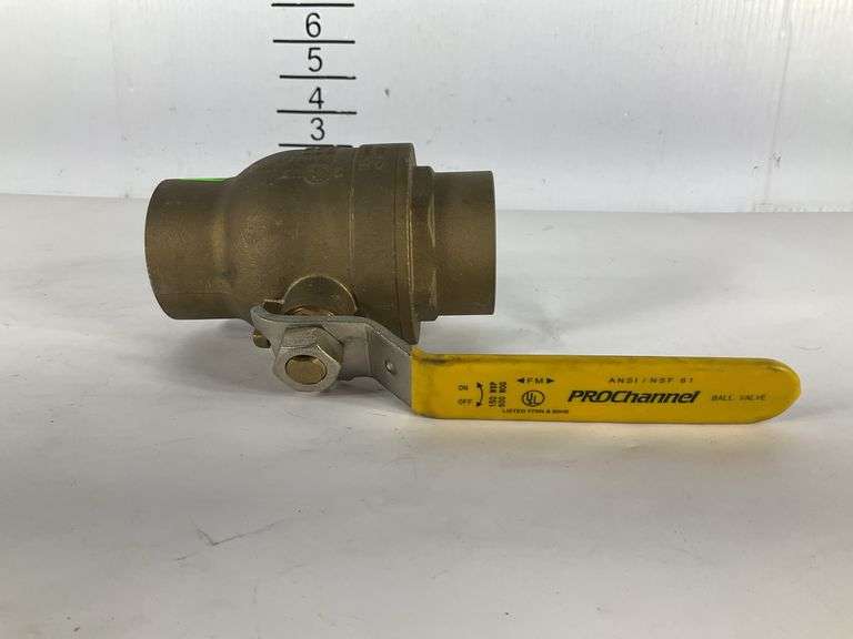 Pro Channel ball valve. - Hash Auctions