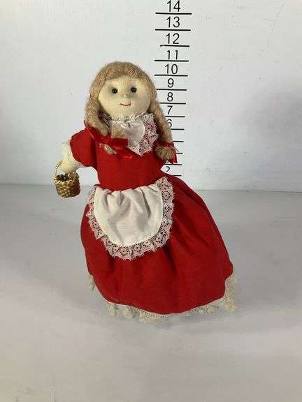 Alma’s designs reversible little red riding hood and grandma wolf doll ...