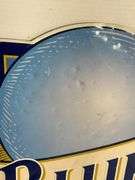 Blue Moon metal beer advertising sign, 26.5x21, some pitting as shown ...