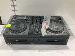 Gemini CDM-3600 professional dj work station. Powers on but missing two ...