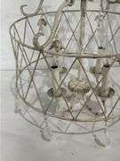 Cottagecore chandelier, previously installed - Hash Auctions